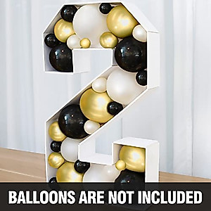 2023 Graduation Decorations - Large PRE-CUT 2023 Marquee Numbers Kit - Mosaic Foam Board Sign - Class of Party Supplies Decor for Kindergarten Preschool High School Christmas Wedding Prom Decoration