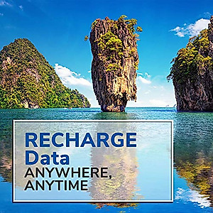 Prepaid SIM Card for Japan, Thailand, China, Vietnam - Unlimited/ 14 Days, Asia Pacific 17 Countries GMYLE 4G LTE 3G Travel Data, Reusable and Support Online Top up (No Message & Call, Unlocked Phone)