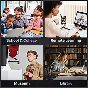 JustJamz Bulk Earbuds 50 Pack | Basic Ear Bud, Pearl White in-Ear Earbuds, Disposable Headphones, Class Set of Earphones for Students, Class, School, Kids, Classroom & Library, Wired Earbuds Bundle