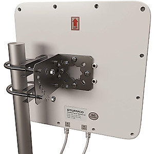 MIMO Antenna - 2x2 9dBi X-POL (±45°) Cross-Polarized Multiple Directional Wireless Signal in One Antenna (WiFi/4G/LTE Cellular Cell Hotspot) 6FT RP-SMA Male Cable with TS-9 Adapter -Tupavco TP562