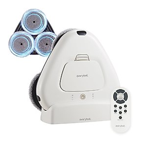 EVERYBOT 'Edge', Powerful Autonomous Smart Robot Mop for All Kinds of Hard Floor Care and Cleaning with Dual 5,700RPM Motors Controlled by Remote Control