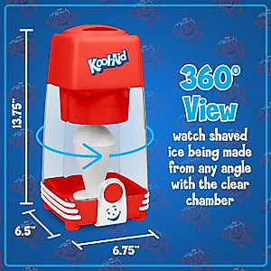Nostalgia Shaved ice Machine, Kool-Aid Red
