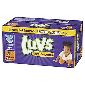 Luvs Diapers Size 3 92 Count
