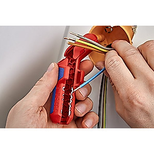 KNIPEX - 16 95 01 SB Tools - Ergostrip, Metric Sizes, Right Handed Version (169501SB)