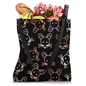 Cute Rat Owner Pet Lover Rodent Animal Pattern Tote Bag