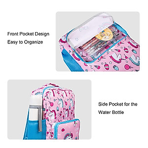 Backpack for Boys Girls, Toddler, Kids, Teen, School Bookbag For Elementary Kindergarten Student, Preschool Children (Unicorn)