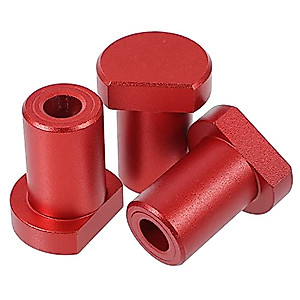 Bench Dogs 9 Pcs Workbench Stop Tabletop Accessories Tool Bench Hand Clamps Woodworking Table Aluminum Alloy Red Workbench Short Clamp Woodworking Planing Stop Desktop