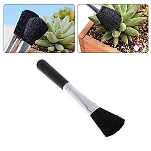 BecauseOf Succulent Cleaning Brush, Landscape Miniature Moss Brush Gardening Tool