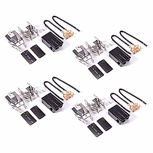 330031 Range Receptacle Burner Receptacle Kit for Whirlpool Kenmore Sears and Roper Refrigerator Oven 814399 5303935058(4 Pack)