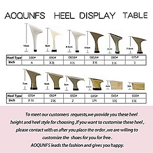 AOQUNFS Performance Dance Shoes Latin Dancing Shoes for Women Comfortable Salsa Ballroom Dance Heels,YCL310-Black Gold-5,US8