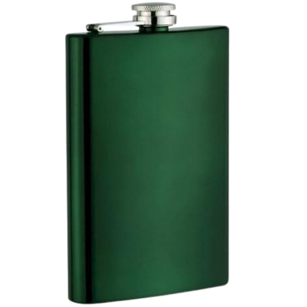 Top Shelf Flasks | Custom Stainless Steel Pocket Size 8oz Drinking Flasks | Iron Flask Screw-On Leak Proof Cap | Mens Wedding Favors | Liquor Flasks For Men