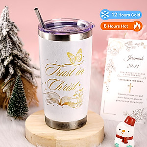 Christian Gifts For Women Faith, Religious Inspirational Christmas Gifts For Women Catholic Gifts, Spiritual Faith Verse Gifts For Mom, Friend, Sister, Wife, Mathers, Birthday Encouragement Gifts