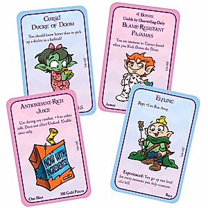 Munchkin Babies Card Game, Family Card Game, Adult, Kids, & Family Game, Fantasy Adventure Card Game, Roleplaying Game, Ages 10+, 3-6 Players, Avg Play Time 120 Min, Steve Jackson Games