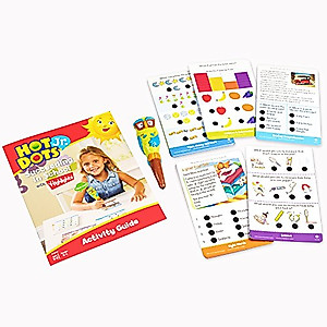 Educational Insights Hot Dot Jr. Succeeding in School Set with Highlights, Homeschool & School Readiness, 160 Multi-Subject Lessons, Interactive Pen Included, Ages 5+