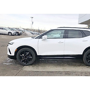 iJDMTOY Smoked Lens Amber Full LED Bumper Side Marker Light Kit Compatible With 2019-up Chevrolet Blazer, Powered by 27-SMD LED, Replace OEM Front Sidemarker Lamps