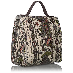 Sakroots Women's Artist Circle, Pastel Spirit Desert, Insulated Lunch Box with Velcro Closure, Cotton Canvas Material