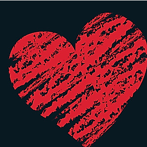 Olympia 20 cm / 7.9 Inch Love Die-Cast Deep Aluminum Nonstick Frying Pan, Made in Italy