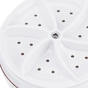 JISADER Portable Washing Machine, Smart Timing Powerful Convenient Compact, Deep Clean Multipurpose Washing Machine, for Room Apartment Home, With Switch