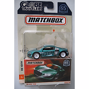 Matchbox Globe Travelers Green Audi R8 65TH Anniversary