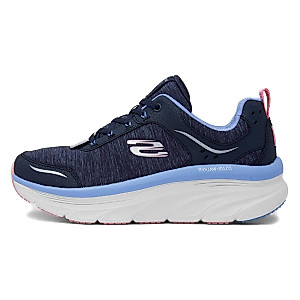 Skechers Women's Relaxed Fit: D'Lux Walker - Cool Groove - Navy - US 9