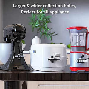 Cord Organizer for Kitchen Appliances, 10 Pack Upgraded Adhesive Winder Wrappers Cable Organizer for Stand Mixer, Blender, Coffee Maker, Pressure Cooker, Juicer, Micerowave Ovens