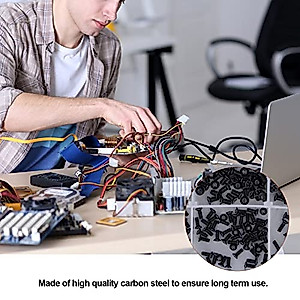Electronics Repair Screws, 600 Different Sizes of Standard Computer Screws for Electronics
