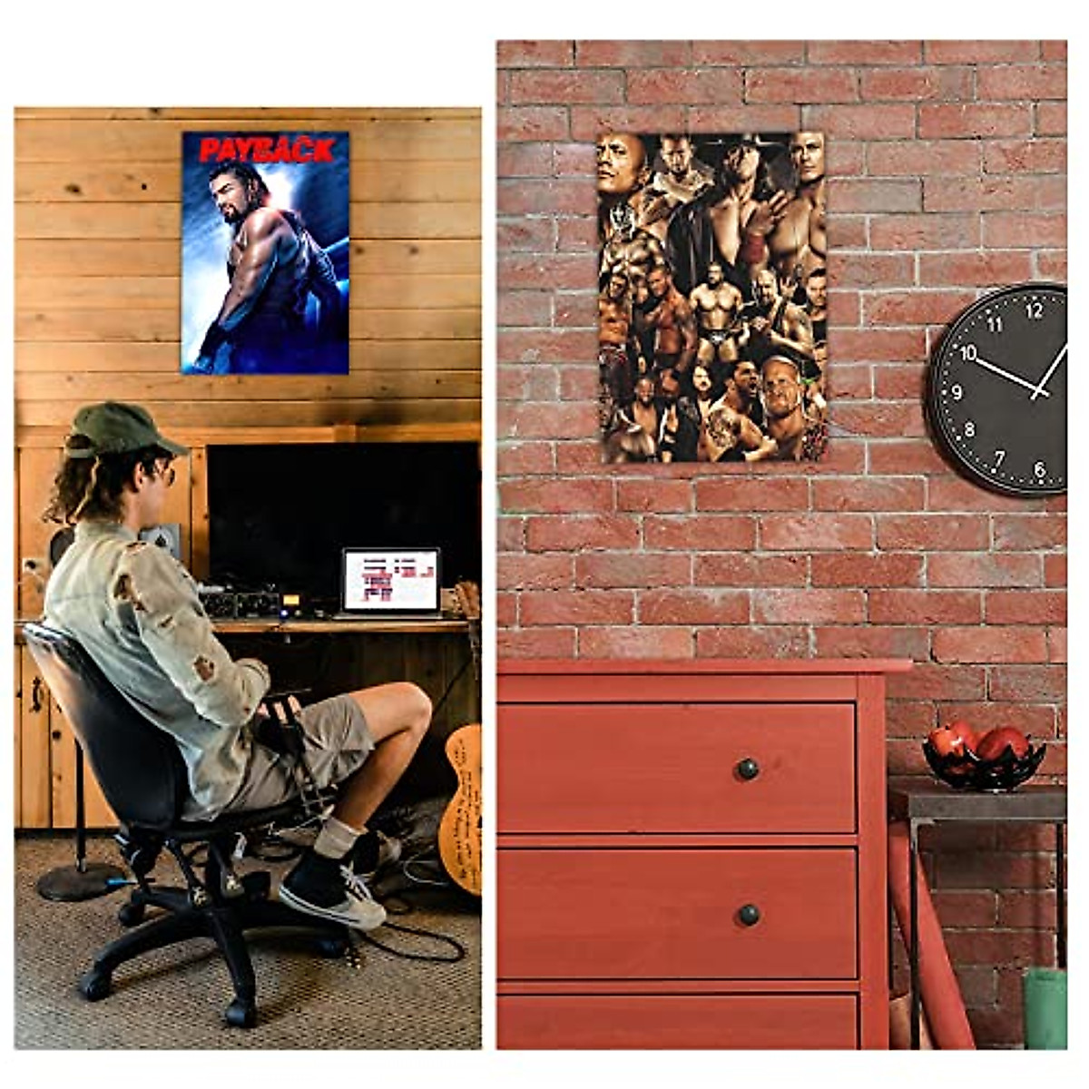 moriso Sport Superstars Poster (8 Pack) 11.5" x 16.5“ Champion Posters Unframed Version HD Poster for Living Room Bedroom Club Wall Art Decor