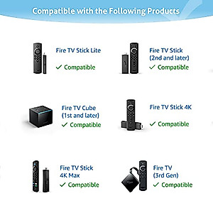 Replacement Voice Remote 3rd Gen Replacement Remote Control