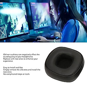 Yoidesu Professional Earpads Cushions for Marshall Headphones, Replacement Ear Pads with Soft Protein Leather for Marshall Major IV Bluetooth Headphones/Major 4.0 Headphones