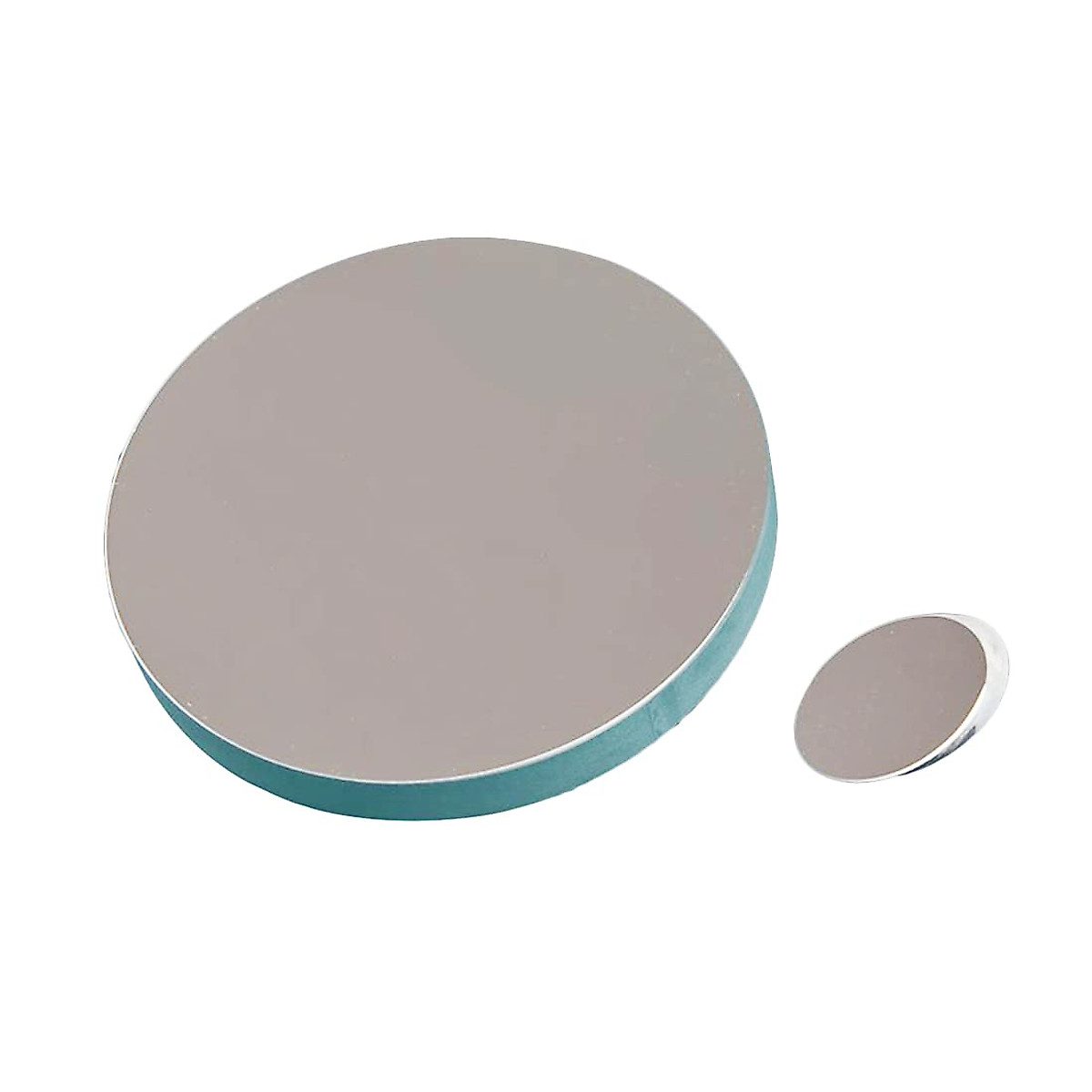 Yamix D203F1600 Reflector Primary Mirror and Secondary Mirror, 203mm Diameter 1600mm Focal Length Primary Mirror, 35mm Diameter Secondary Mirror, DIY Astronomical Telescope Mirror Kit