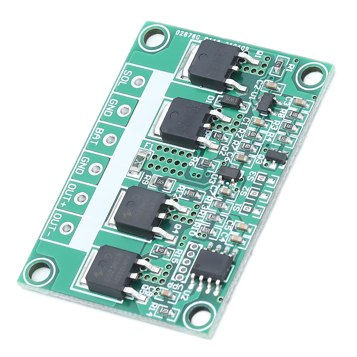 Hyuduo Solar Lamp Controller,10A 3.7V/7.4V/11.1V Solar Light Circuit Board Warning Flashing Adjustable Solar Lamp Controller Module Accessories 3.2V-18V,for Home Courtyard Garage Fence Deck,LED chip