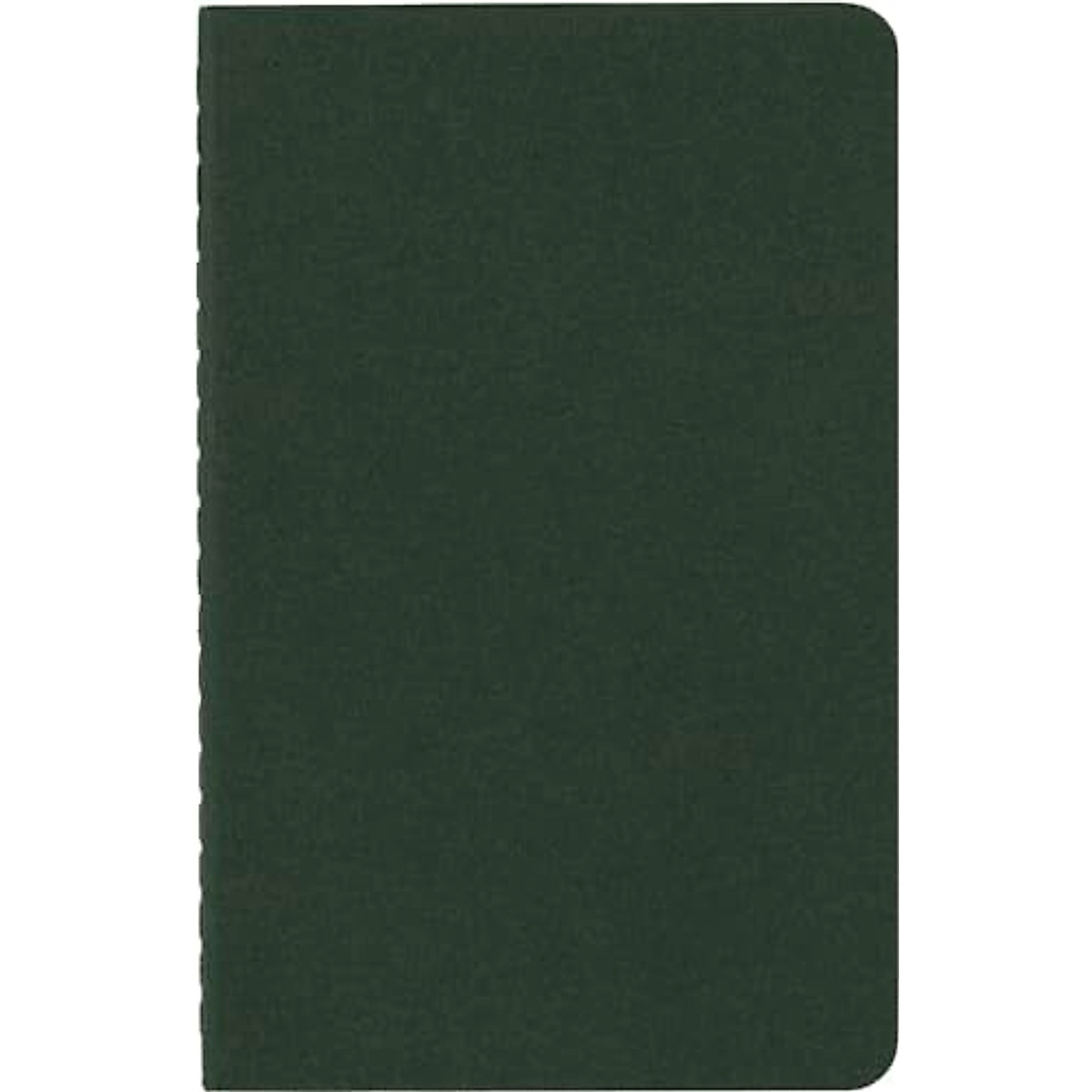 Moleskine Cahier Journal, Soft Cover, Pocket (3.5" x 5.5") Ruled/Lined, Myrtle Green, 64 Pages (Set of 3)