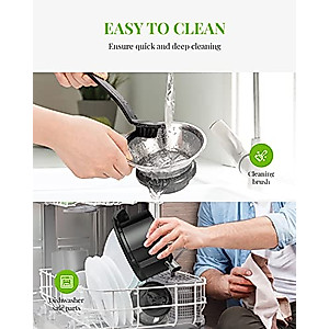 Juicer Machines with 1000W Motor, GDOR Extra Wide 3” Feed Chute Juicer, Juice Extractor for Whole Fruits and Vegetables, Easy to Clean Juice Maker, Centrifugal Juicer, BPA-Free, Anti-Drip, Silver