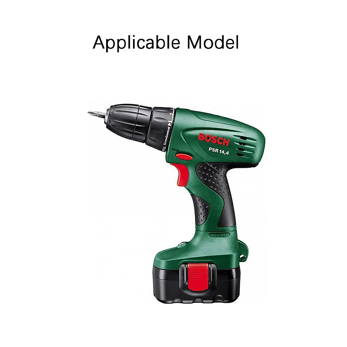 Replacement Battery for Bosch PSR14.4 VES-2 VPE-2 26156801,fits BAT013 BAT015,14.4V 3000mAh