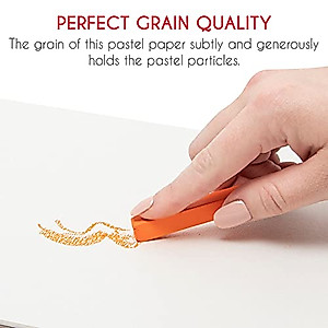 32 Pages Oil Pastel Paper Pad Set - 4 Shades of Natural-Toned Thick Paper - 2 x 16-Page Pastel Drawing Paper Sketchbooks - 9x12 in - 67 lb (180 GSM) - Painting, Drawing & Art Supplies - Zenacolor