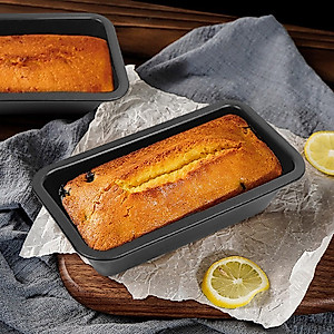 Foxtell 15 Pcs Nonstick Carbon Steel Baking Bread Pan Mini Loaf Pan for Baking Bread Small Banana Bread Tins Non Stick Tiny Meatloaf Pan for Homemade Bread Kitchen Baking Pan Tin, 6.1 x 3.3 x 2.1