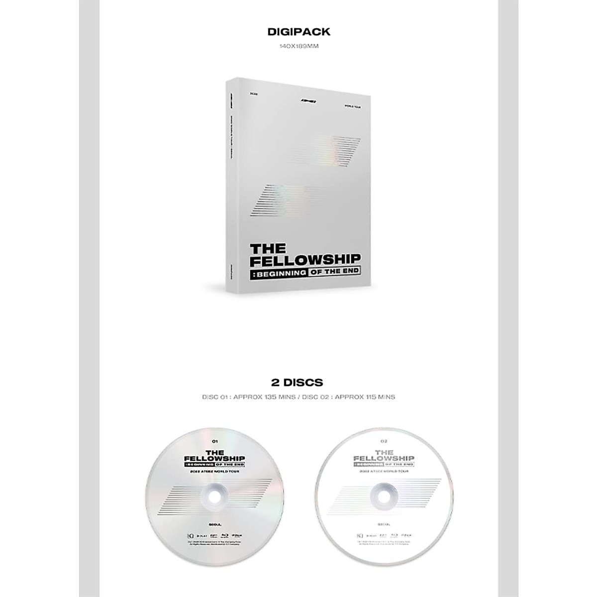 dreamus ATEEZ THE FELLOWSHIP : BEGINNING OF THE END SEOUL [Blu-ray]