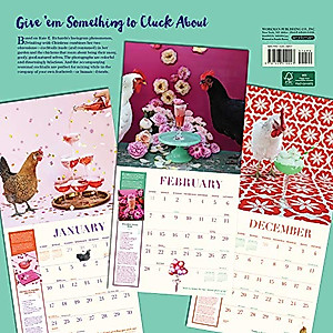 Drinking with Chickens Wall Calendar 2021