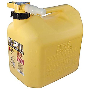 Stens No-Spill 1457 Diesel Fuel Can, Yellow