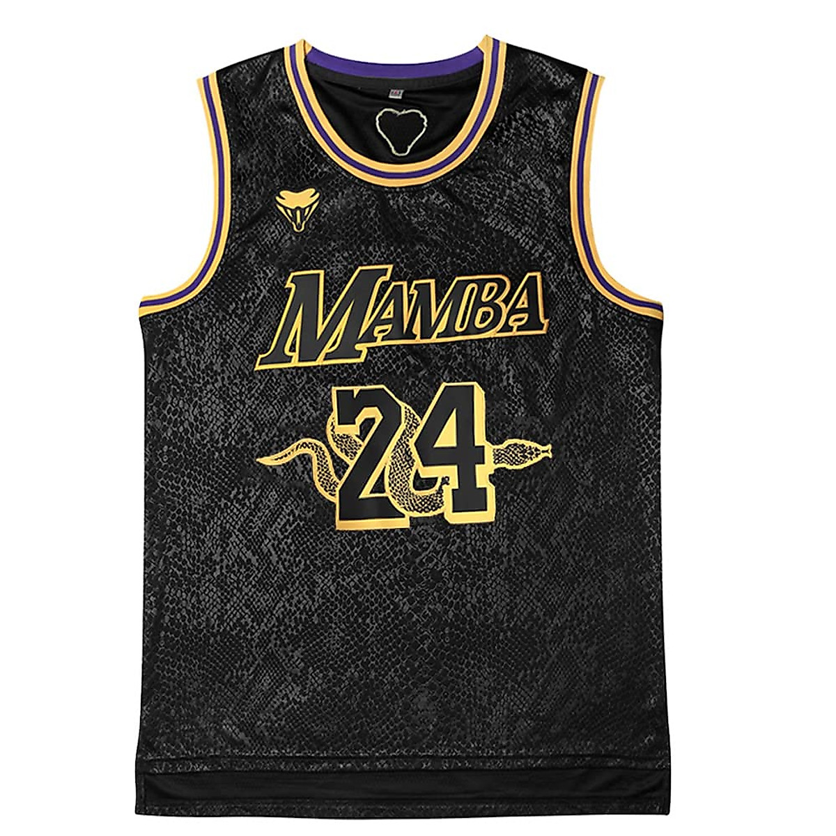Men's Basketball Jeresy #24 Fans Jersey, Unisex 90s Classic Stitched Basketball Jersey, Gift for Birthday (24, Medium)