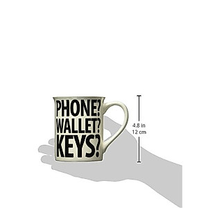 Our Name is Mud “Forgetful” Stoneware Mug, 16 oz.