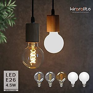 6 Pack G25 Globe LED Light Bulbs, Dimmable LED Edison Bulbs 5W Equivalent 40 Watt, Warm White 2700K, 450LM, E26 Base, Milky LED Filament Bulbs for Bedroom Makeup Mirror Lights Led Bathroom Lights