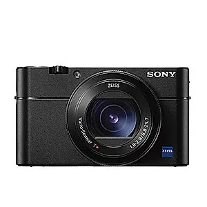 Sony Cyber-Shot DSC-RX100 V 20.1 MP Digital Still Camera with 3" OLED, flip Screen, WiFi, and 1” Sensor DSCRX100M5/B