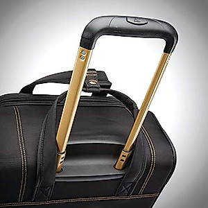 American Tourister Belle Voyage Softside Luggage with Spinner Wheels, Black, Carry-On 21-Inch