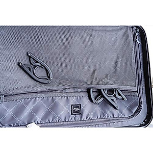 mubgo Folding Hangers Folding Hanger Rack Multifunctional Portable Travel Hanger Travel Outdoor Household Wardrobe Storage Rack Black 16pcs