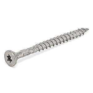 Power Pro Premium 305 Stainless Steel Wood Screws (#10 x 2-1/2") - 1lb Box