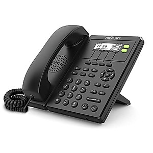 FLYINGVOICE FIP10P VoIP Phone POE SIP Phone 2 sip Lines Bussiness IP Phone Power Adapter Included Support WiFi