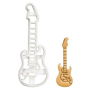 Electric Guitar cookie cutter, 1 piece - Bakerlogy