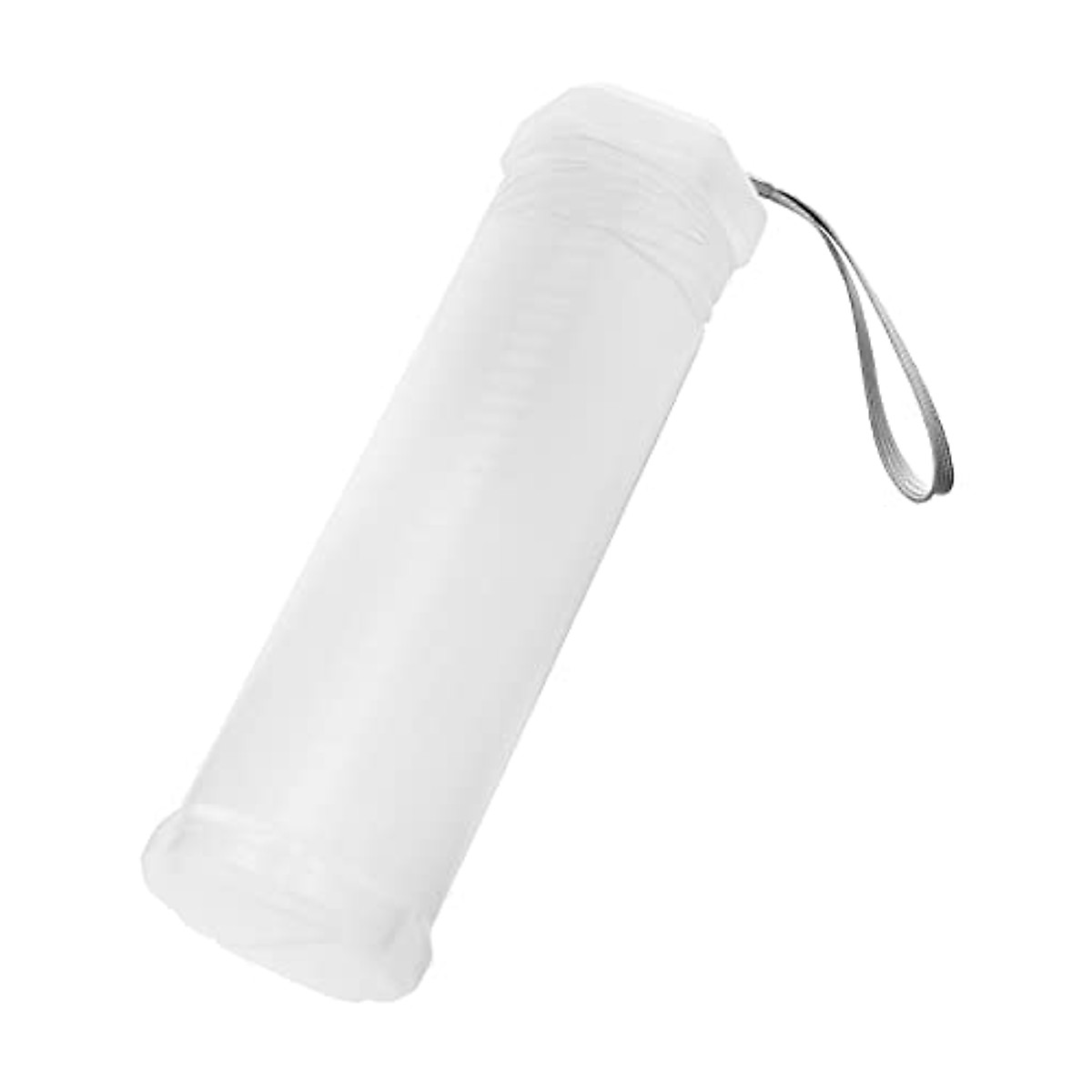 QWORK Extendable Plastic Brush Case Paint Brush Holder, 2 Pack Clear Long Brushes Tube Storage Pencil Pen Holder Container Drawing Tools