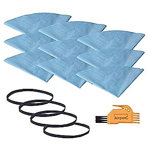KEEPOW VF2002 Reusable Dry Vac Filters for Most Shop Vac MACS-200D SS11-450, Vacmaster Vacuum Cleaners, Part# 9010700, 9013700 (9 Pack)